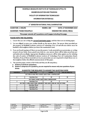 Chapter 6- Input and Output - Chapter 6: Input and Output Computer ...