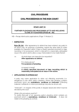 PRE Trial Minutes - CVL - IN THE MAGISTRATE’S COURT FOR THE DISTRICT OF