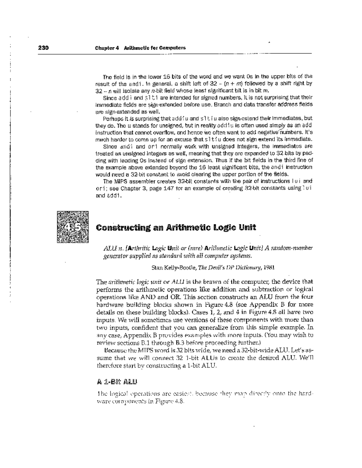 Chap3 1 - cấu trúc máy tính - 230 Chapter 4 Arithmetic for Computers The field is in the lower ...