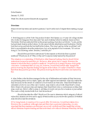 Hawkins - BUS2231 - Studocu