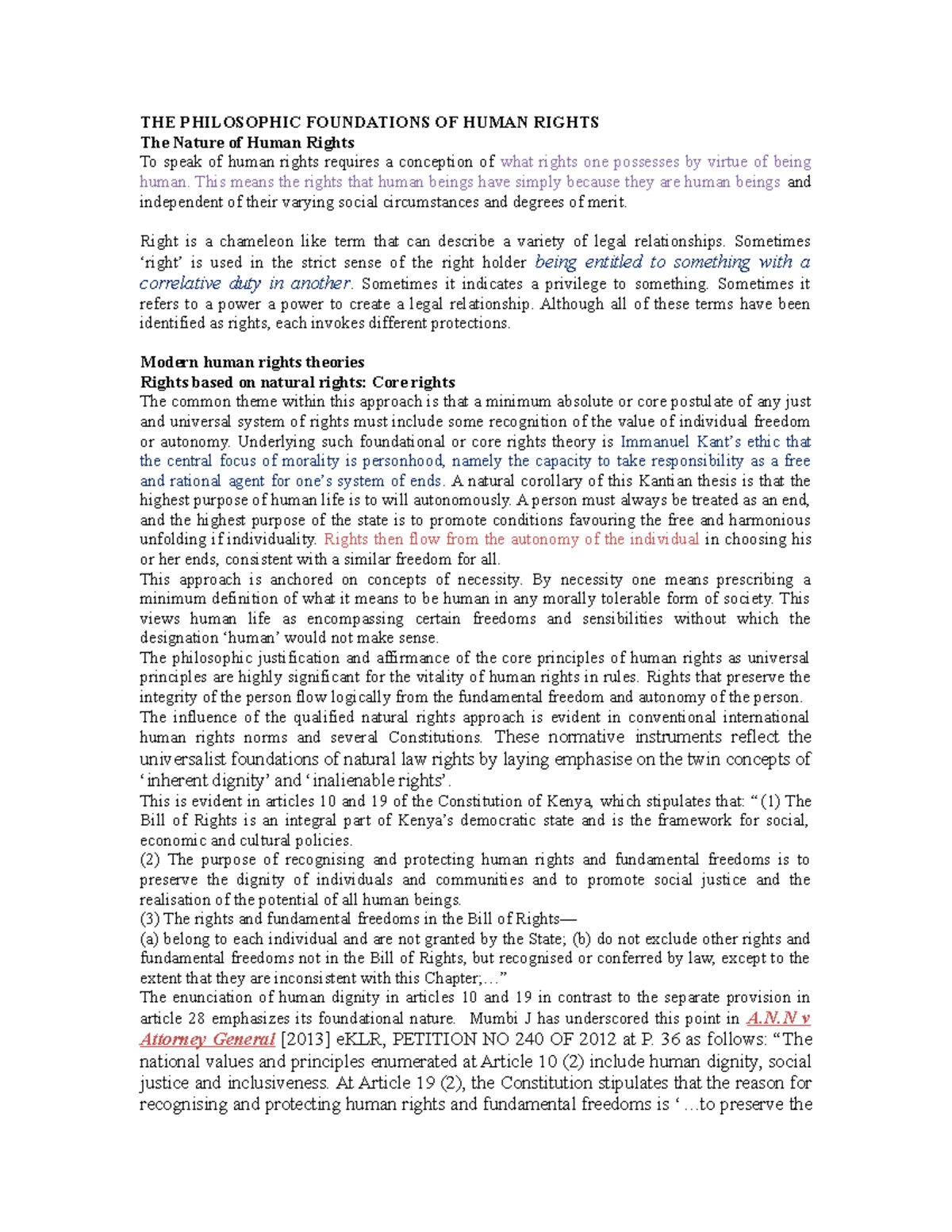 1THE Philosophic Foundations OF Human Rights - THE PHILOSOPHIC ...