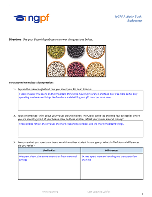Personal Finance- chapter 1, lesson 4 activity - CHAPTER 1, LESSON 4 ...