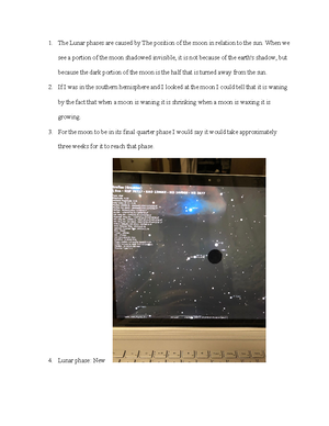 Astronomy Essay - Newton’s First Law of Motion The topic I decided to ...