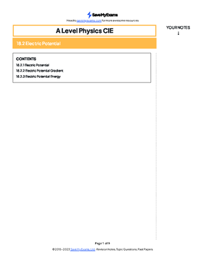 Physics 9702 Paper 4 - Gravitational Fields - Cambridge International ...