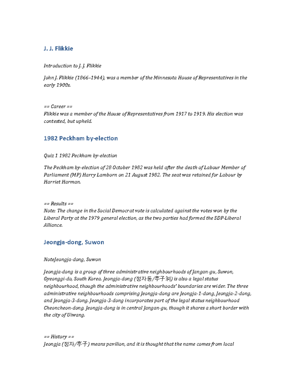 PSY167 Notes J. J. Flikkie - J. J. Flikkie Introduction to J. J ...