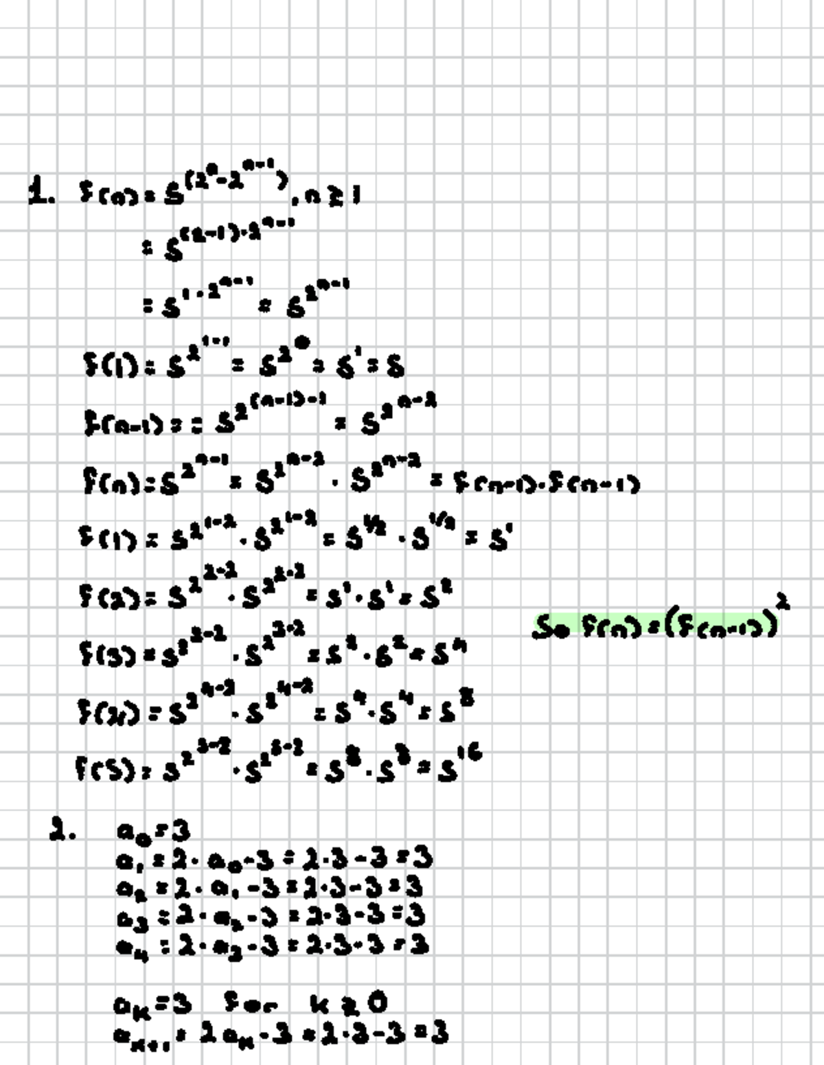 Assignment 3 COEN 231 - Fra = g12"2""n = 1 = gr2-1) . 2 - = g' . 2" = gau - f - Studocu