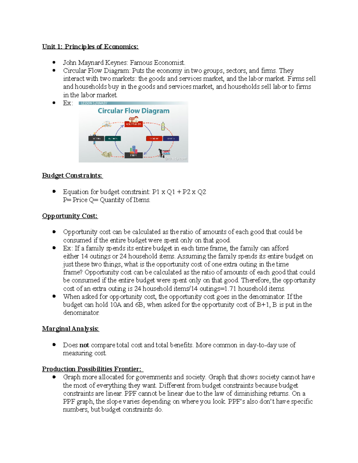 Unit 1.1-Importance of Economics - Unit 1: Principles of Economics ...