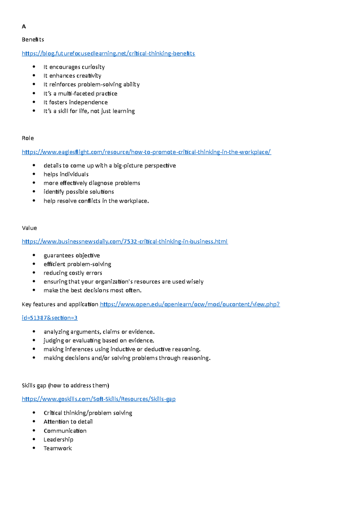 Outline - jncd - A Benefits blog.futurefocusedlearning/critical ...