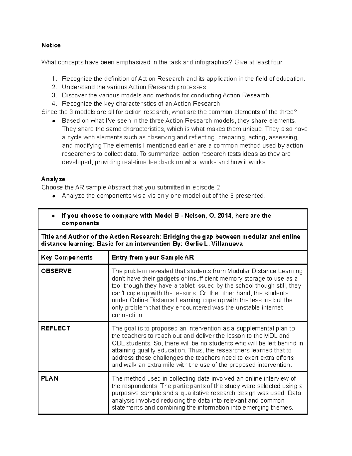 Notice - Fs 2 - Notice What concepts have been emphasized in the task ...