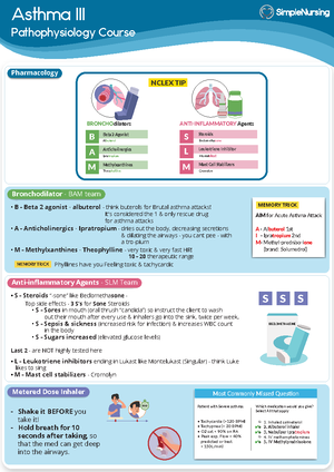 2. Asthma - Diagnostics & Causes - Asthma II Pathophysiology Course ...
