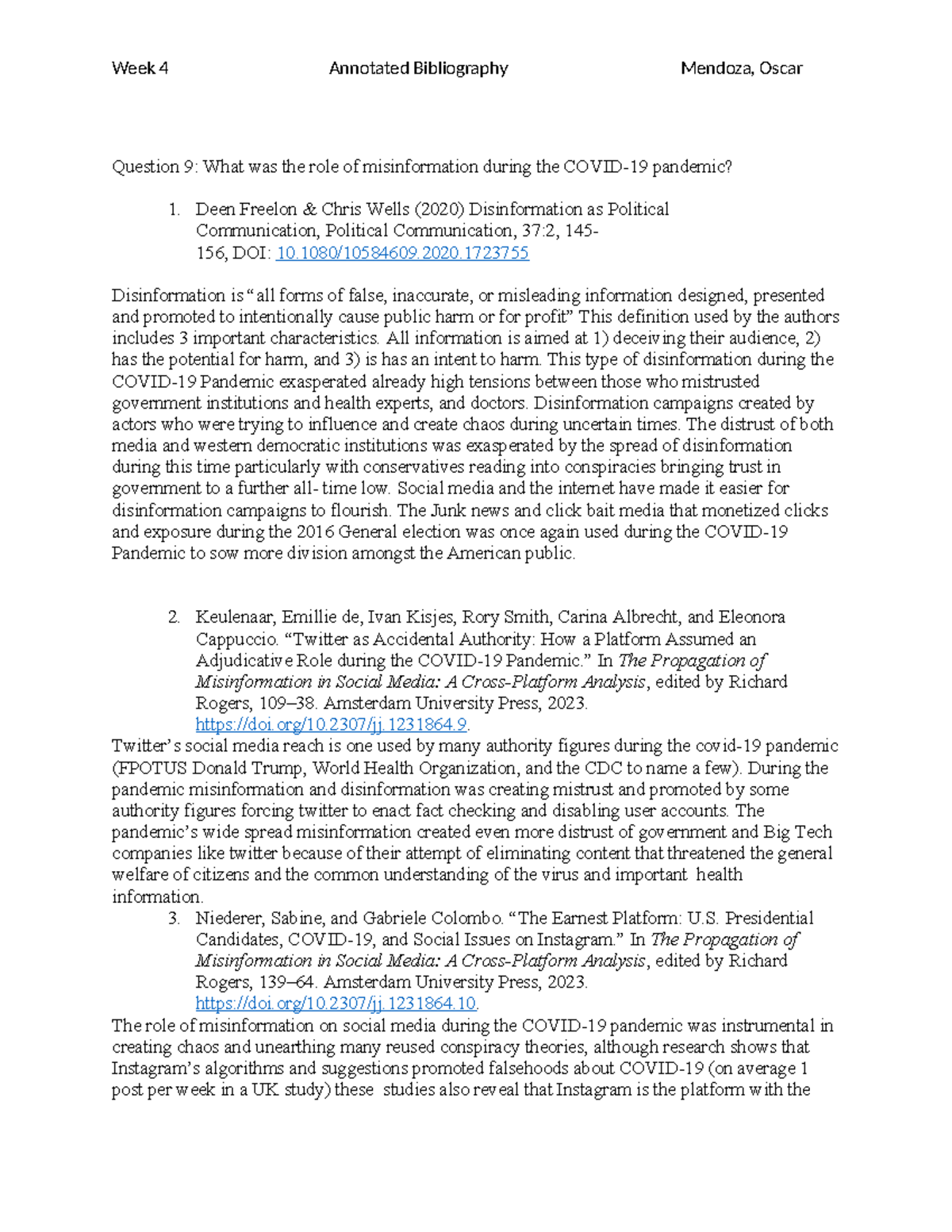 Question 9 - Summary Research in Political Science - Week 4 Annotated ...