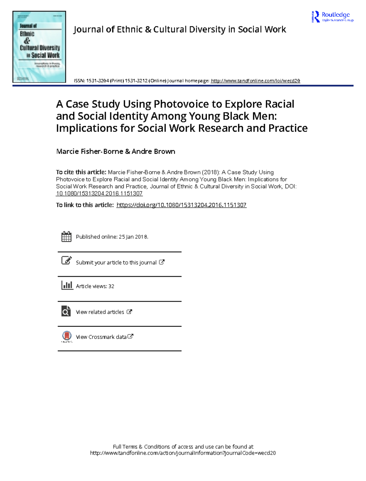 15313204 - A Case Study Using Photovoice to Explore Racial and Social ...