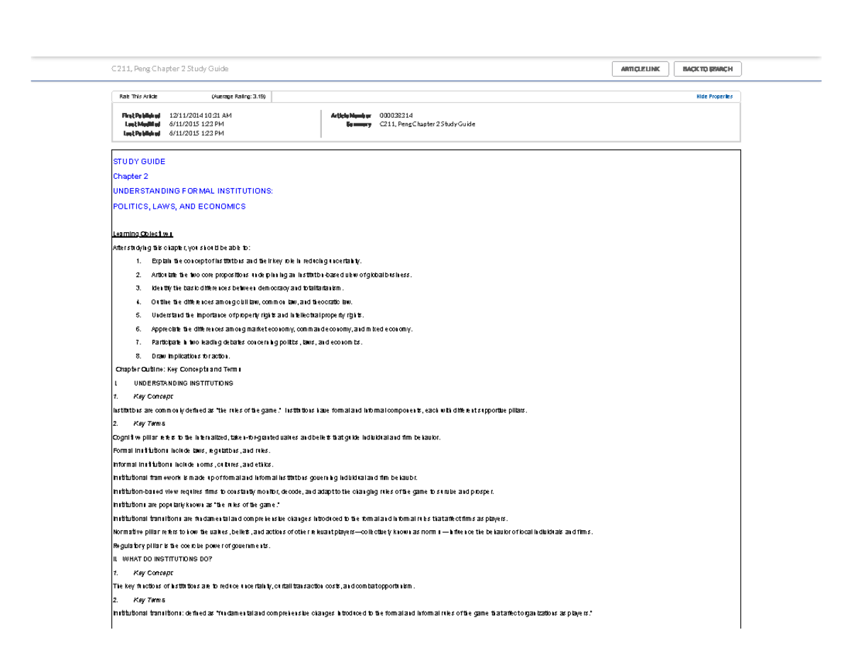 Chpt 2 study guide - First Published 12/11/2014 10:31 AM Last Modified ...