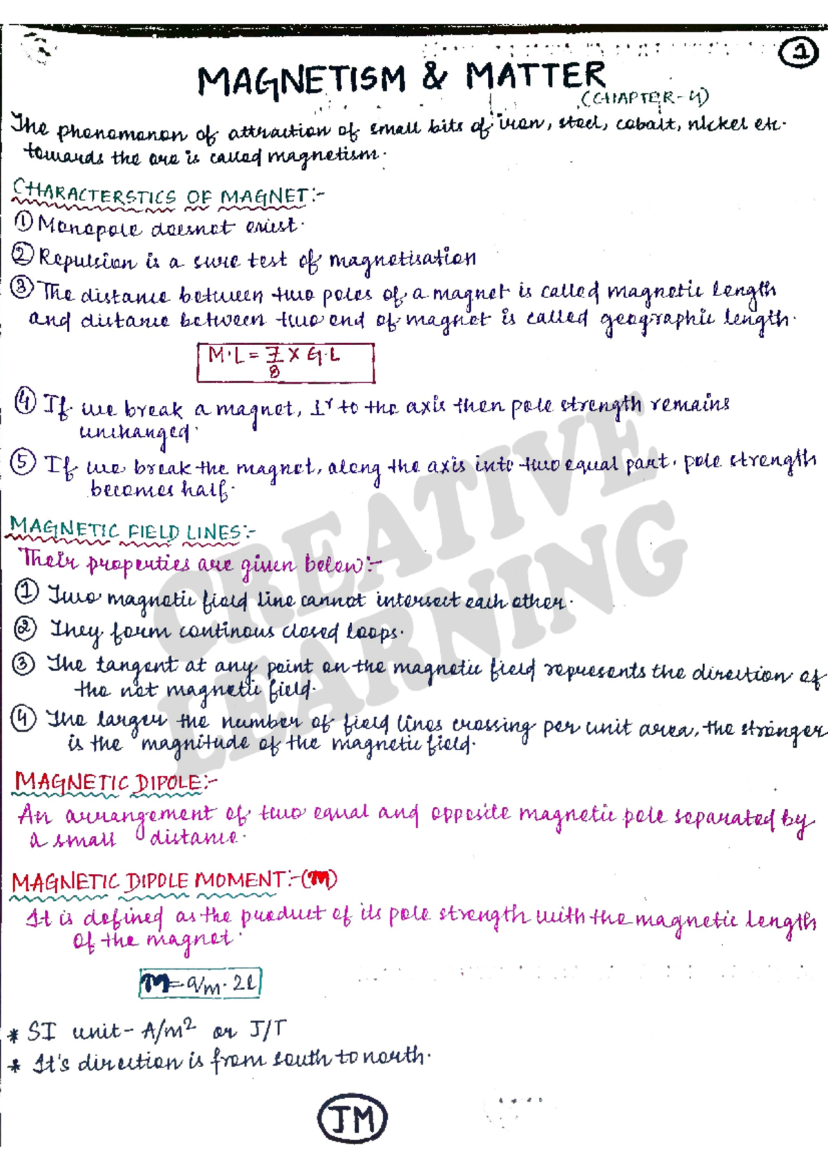 12P CH5 - Physics notes - Plus two science - Studocu