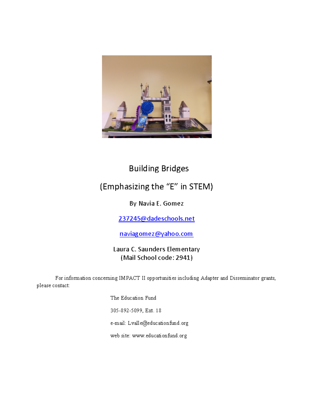 Building Bridges 2013-14 - ठ⃚ ठ⃚ ठ⃚ Buildingठ⃚Bridgesठ⃚ (Emphasizingठ⃚theठ⃚