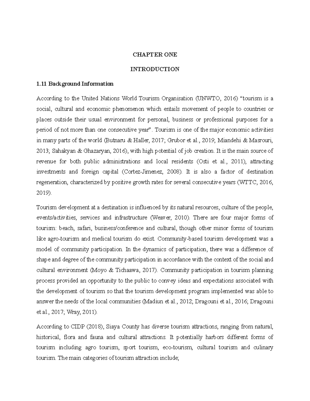 1633798480841 Chapter ONE TWO Three - CHAPTER ONE INTRODUCTION 1 ...