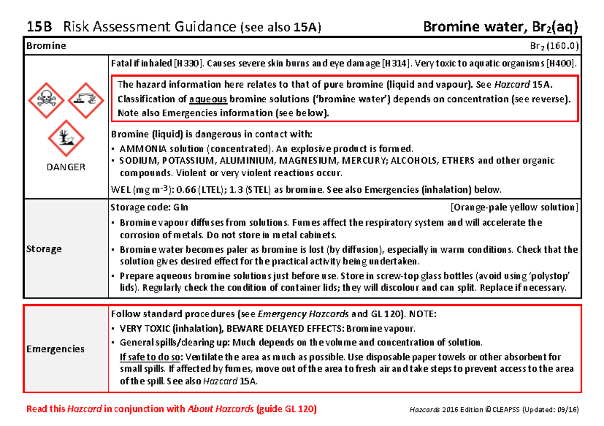 Microsoft Word - 15B Bromine water v2016 Edn v4 - **Read this ...