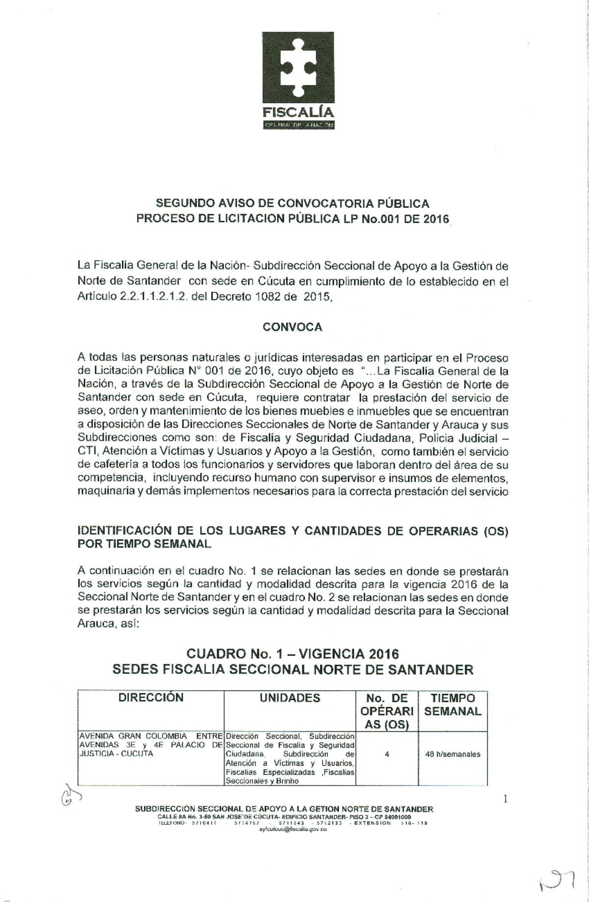 Segundo Aviso DE Convocatoria - español - Studocu