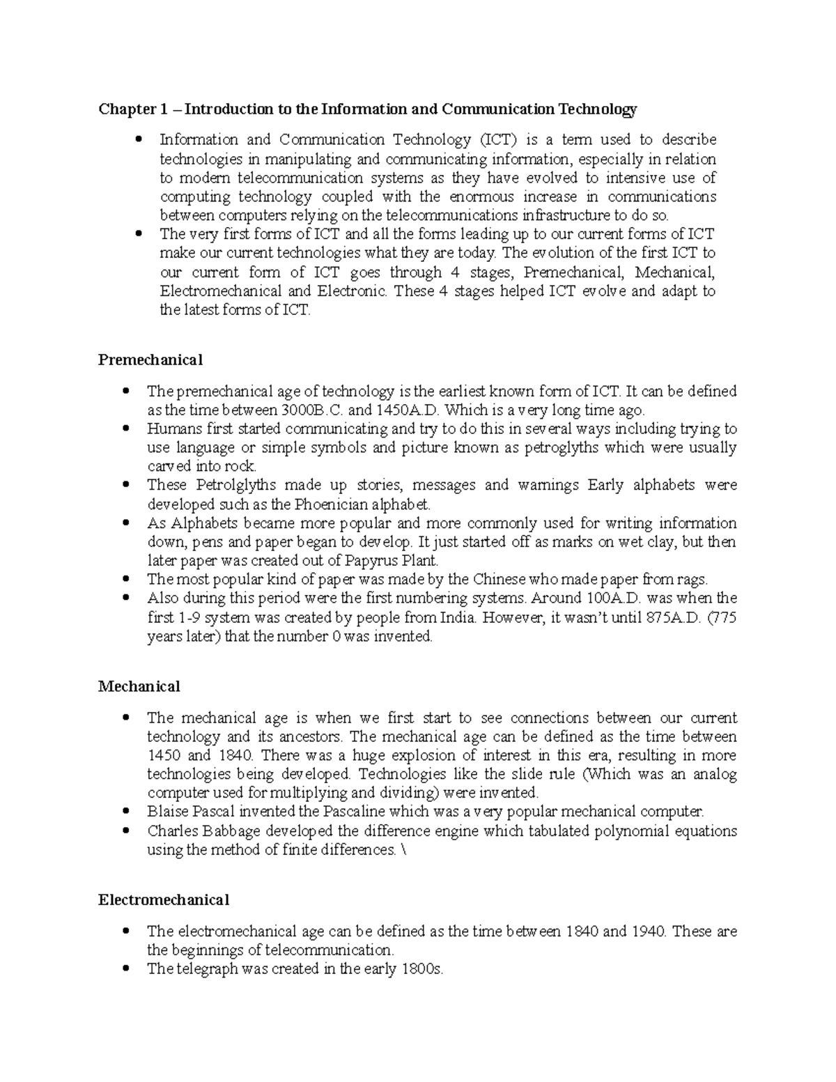 Chapter 1 - Lecture notes 1 - Living in the IT Era - PangSU - Studocu