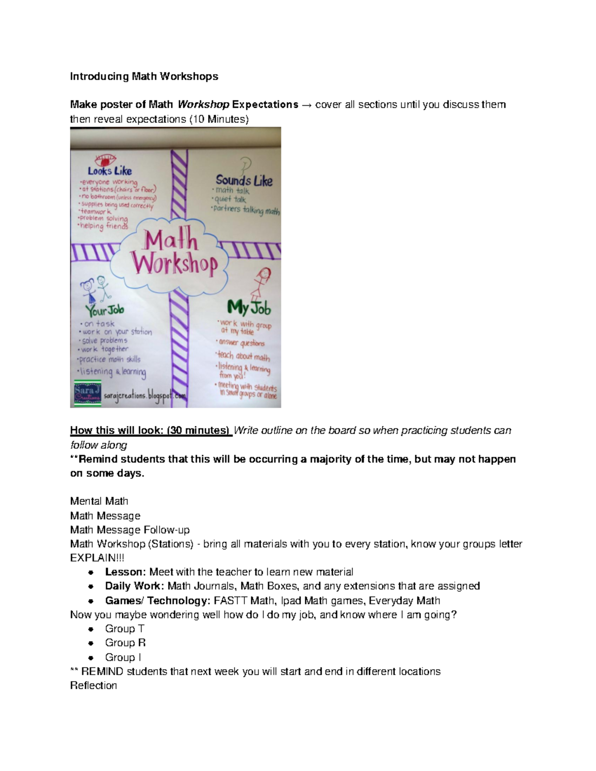 248825749 Everyday Math 2 2 Introduce Math Workshop - Introducing Math ...