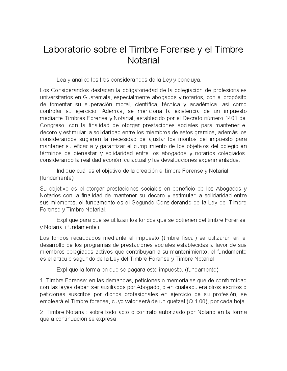 Laboratorio Timbre Notarial - Laboratorio sobre el Timbre Forense y el ...