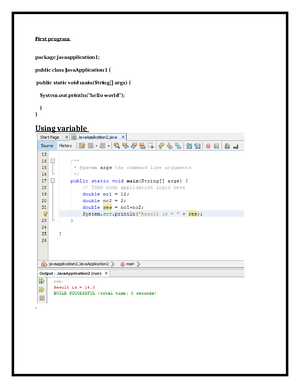 LAB 01 - lab 01 - Experiment # 01 Studying Different Types of Physical ...