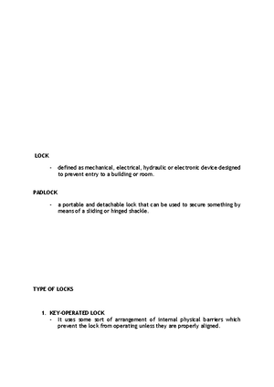 History of Security - Lesson 2 Protective/Security Lightning Is ...