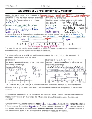 1 3 - Lesson 1.3 Work for Statistics - Sec 3 ñ TYPES of STUDIES and ...