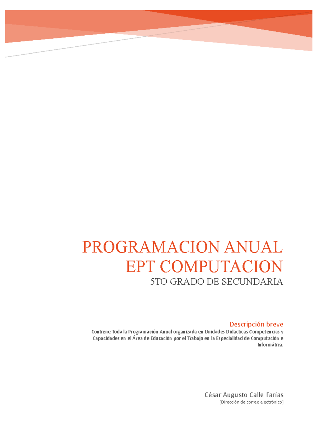 302652505 5TO Programacion EPT - César Augusto Calle Farías [Dirección de correo electrónico ...