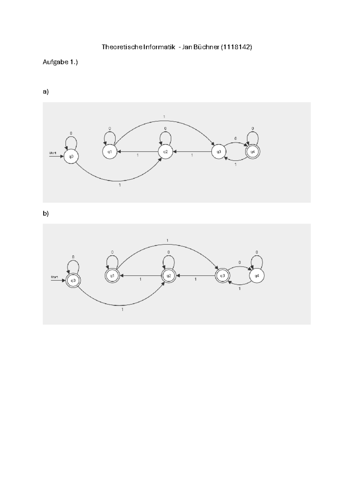 TI-Aufgaben - Sommersemester - Theoretische Informatik (Theoretical ...