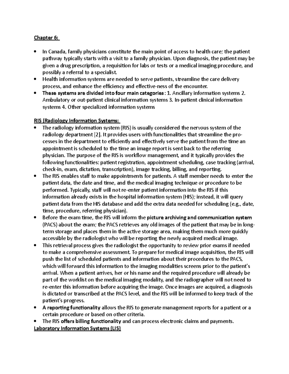 CHAPters six to eight lecture materials - Chapter 6: In Canada, family ...