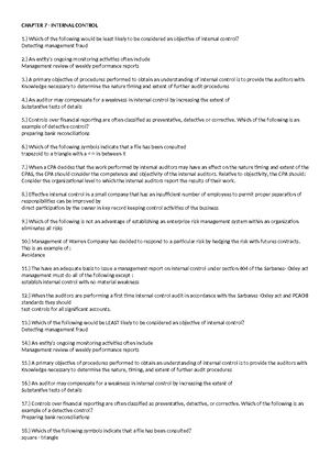 Chapter 4 Professional Ethics - Chapter 4 Professional Ethics Concept Checks P. 85 1. The - Studocu