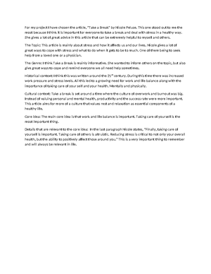 [Solved] apa citation for Take a Break by Nicole Peluse 2010 ...