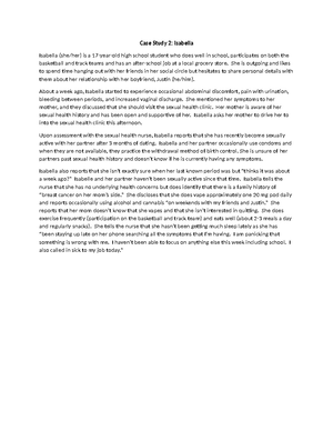 Case Study 4 - assignments - Case Study 4 Patient Profile: Name: Mr ...