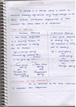 SOM UNIT III PART 2 - SOM NOTES - strength of materials - Studocu