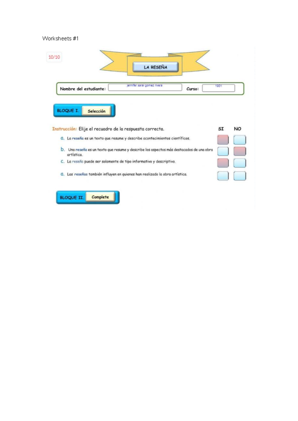 Worksheets 24-2 - Redacción General - Worksheets # - Studocu