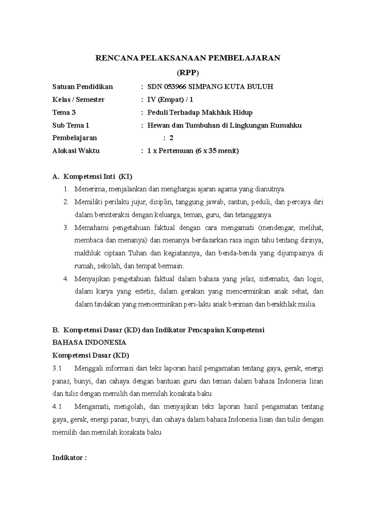 RPP Manajemen 16 - Jsjsk - RENCANA PELAKSANAAN PEMBELAJARAN (RPP ...