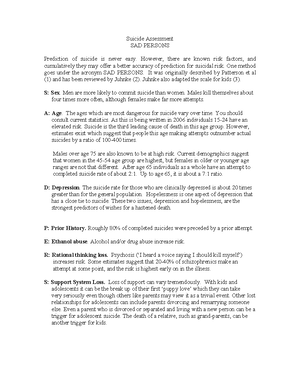 Slums instructions - Great notes on assessing SLUM and very useful to ...