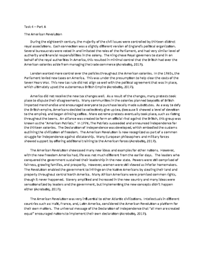 C375 Task 2 - Passed - Task 2 Survey of World History C WGU A ...