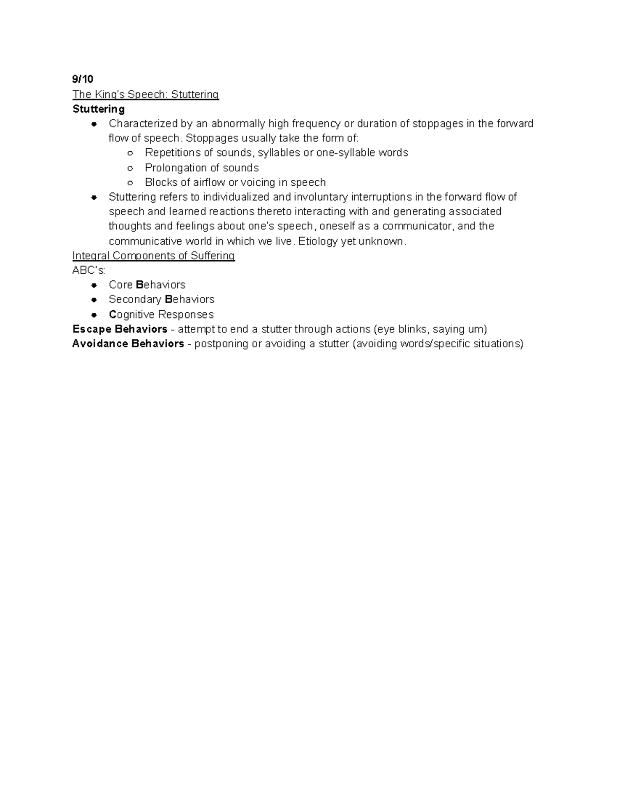 Comm disorders in movies - 9/ The King’s Speech: Stuttering Stuttering ...