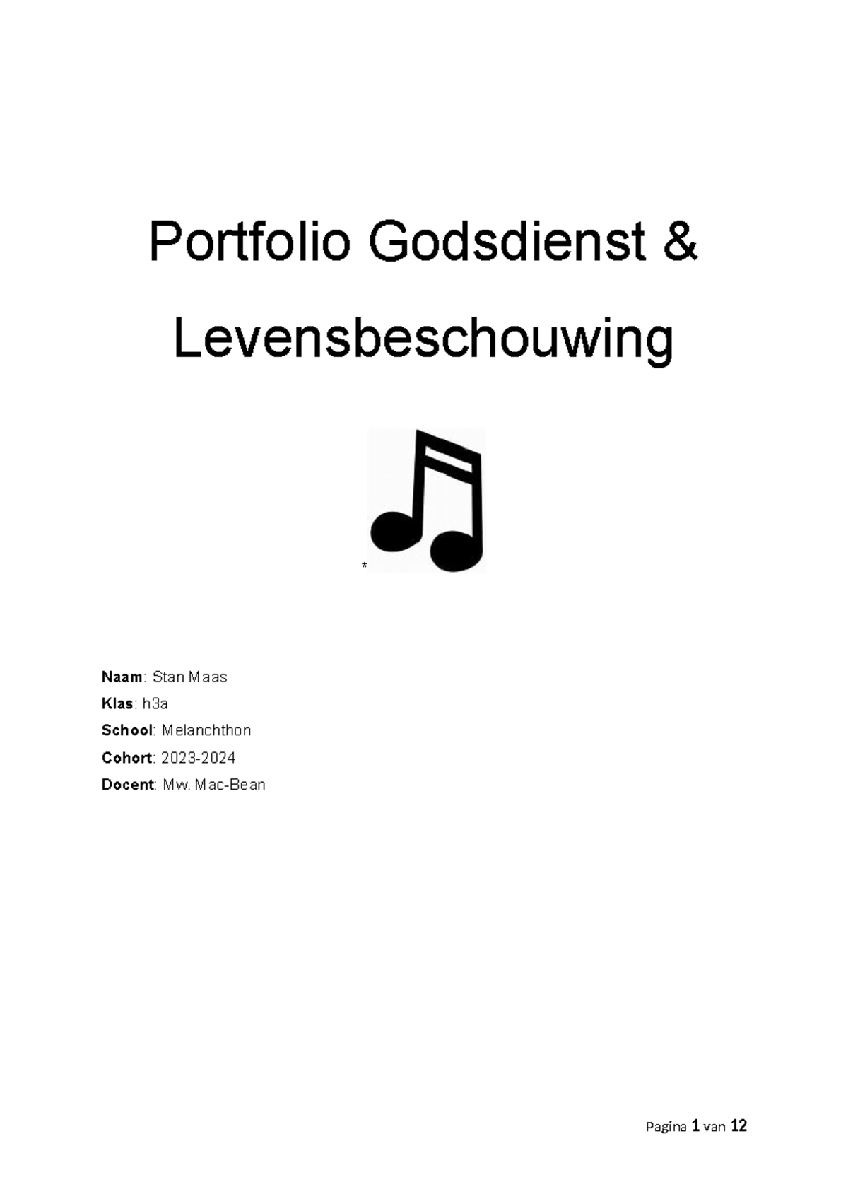 GD-Portfolio-Opdracht-A-B (1) - kopie - Portfolio Godsdienst ...