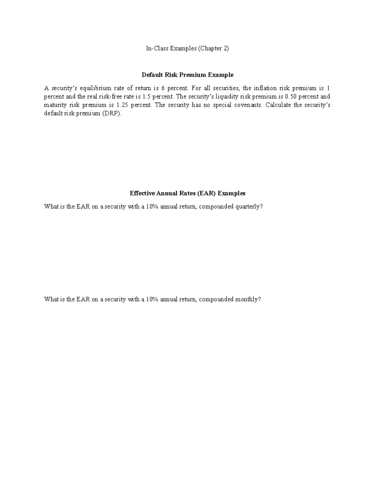 In-class examples (Chapter 2) - In-Class Examples (Chapter 2) Default ...