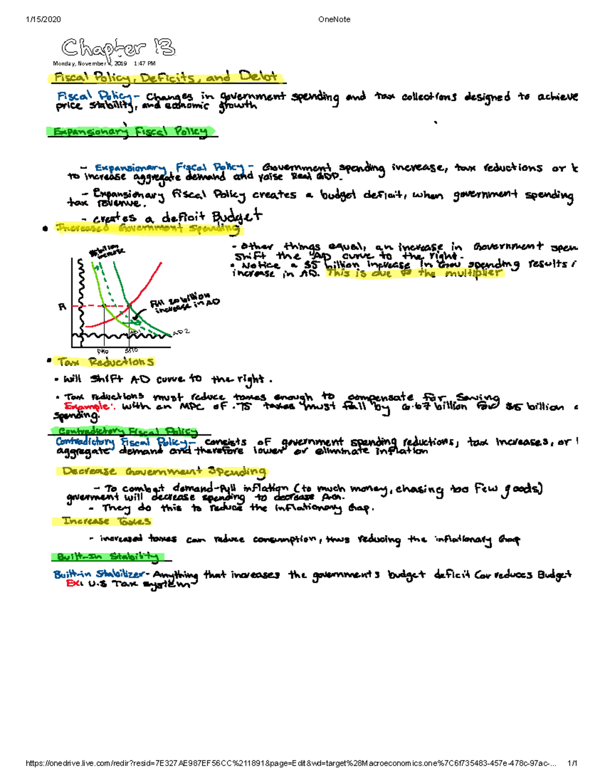 ECON 2020 10 - Lecture notes 10 - ECON 2020 - Studocu