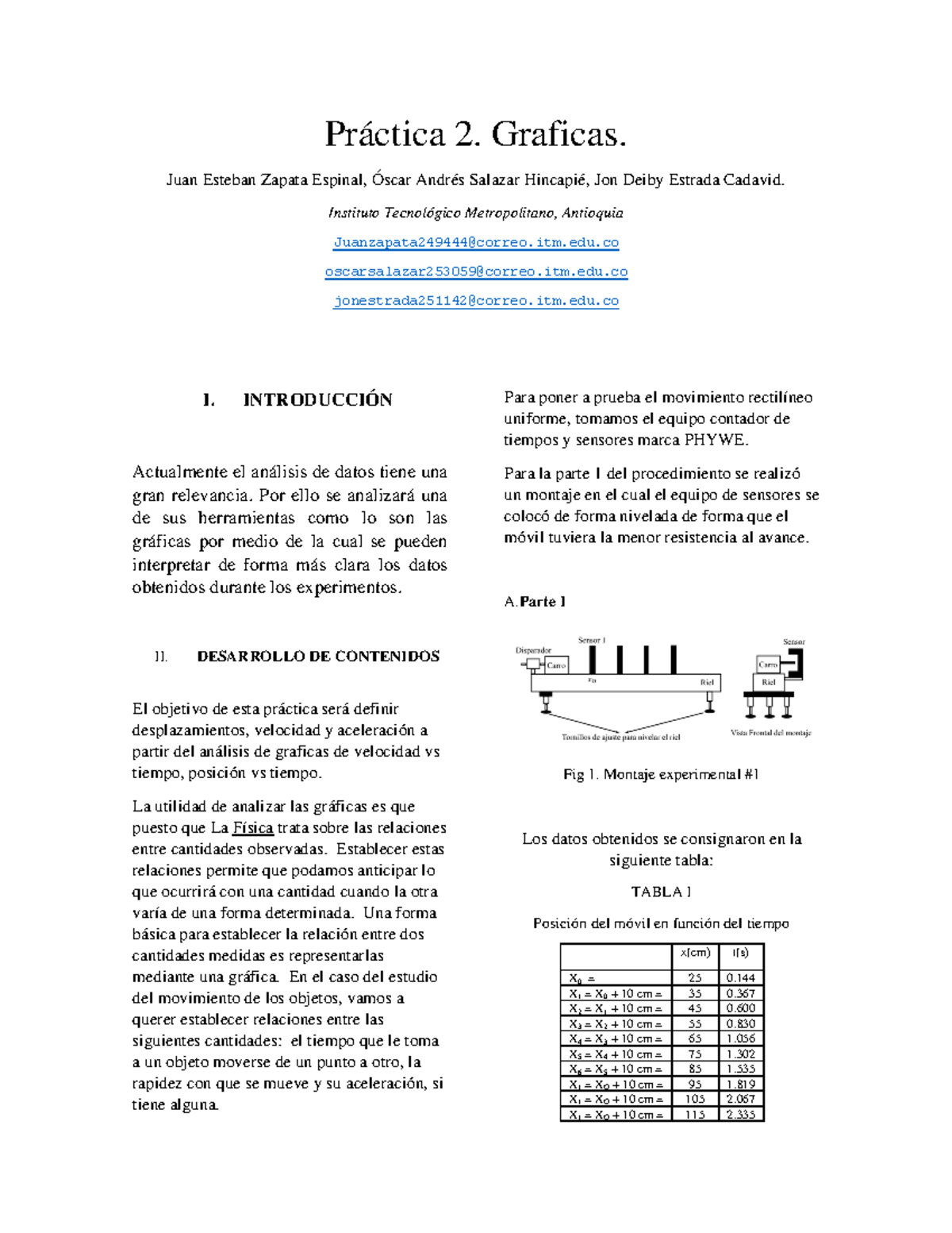Informe de lab 2 terminado por fin (1)-convertido - Warning: TT: undefined function: 32 Práctica ...