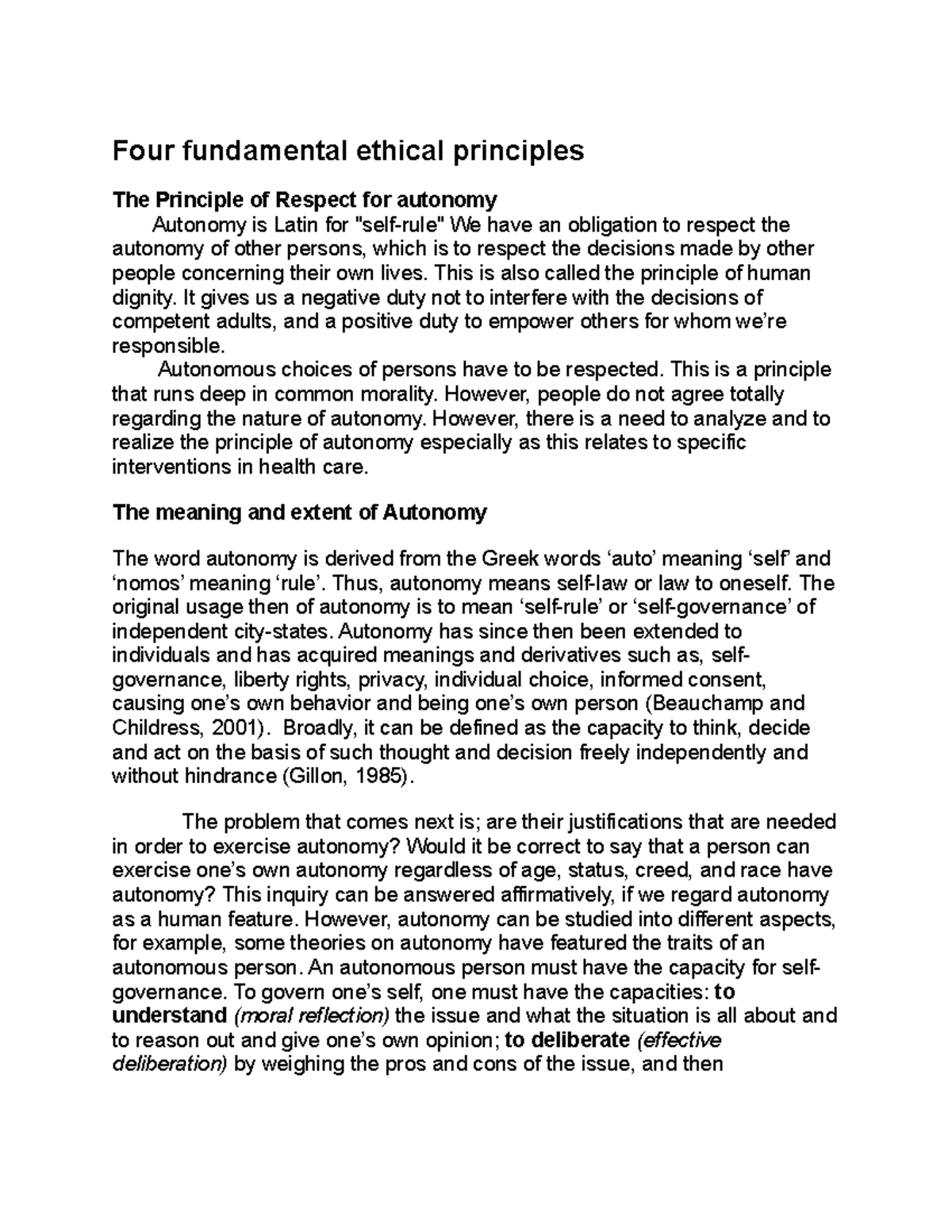 Ethics Finals Input Lecture Notes 10 Four Fundamental Ethical Principles The Principle Of ethics-finals-input-lecture-notes-10-four-fundamental-ethical-principles-the-principle-of