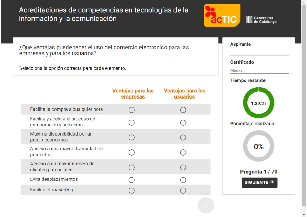 Examen Ac Tic Mig 9 Apunts Atc1010 Studocu