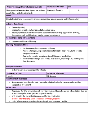 Lisinopril - Drug Card Information - Prototype drug: ACE Inhibitor ...
