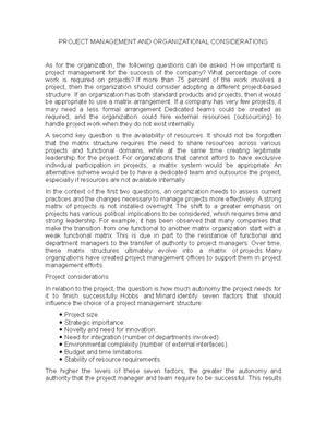 SELECTING THE SITE FOR THE INTERNATIONAL PROJECTS - SELECTING THE SITE ...