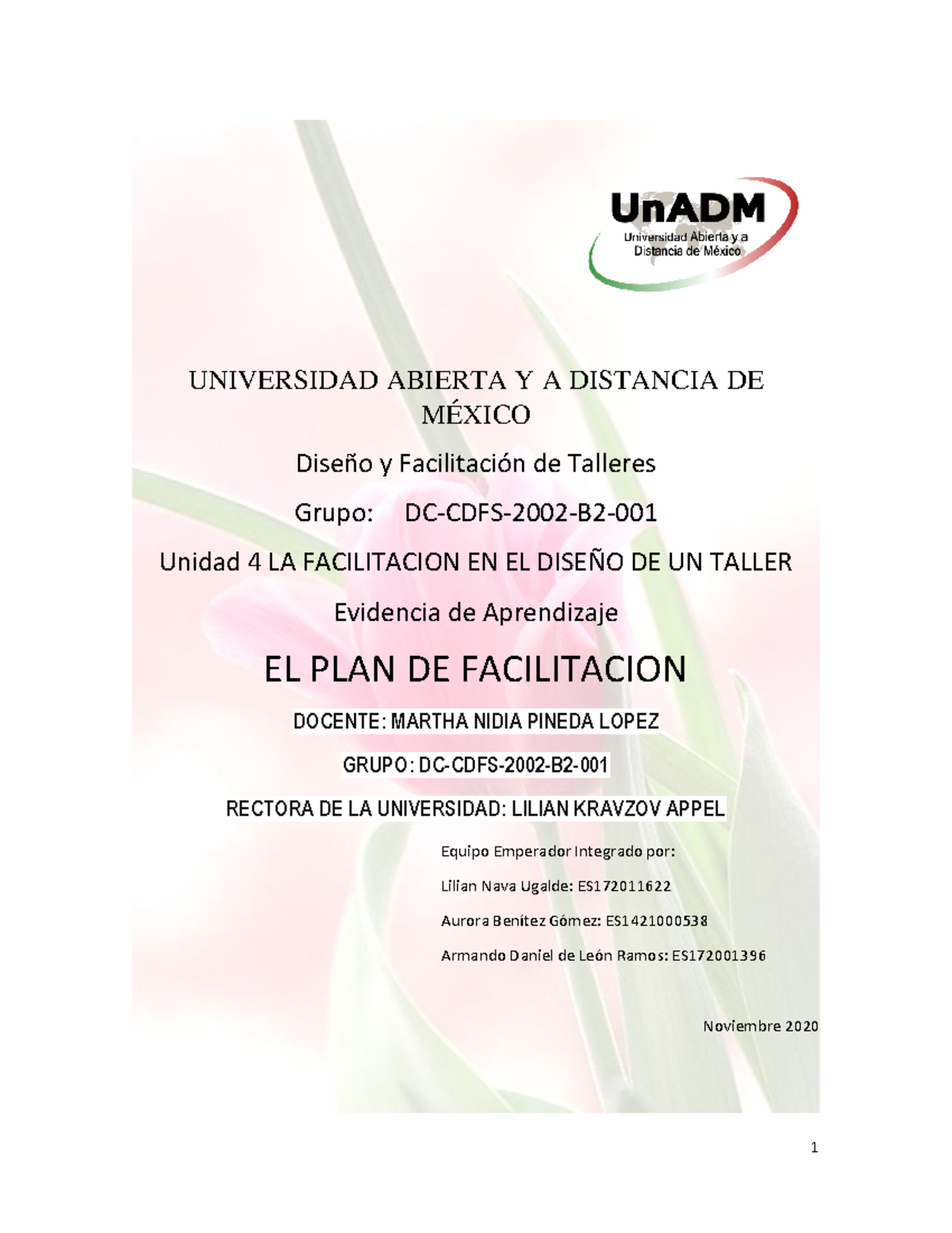 CDFS EA U4 Equipoemperador - UNIVERSIDAD ABIERTA Y A DISTANCIA DE ...