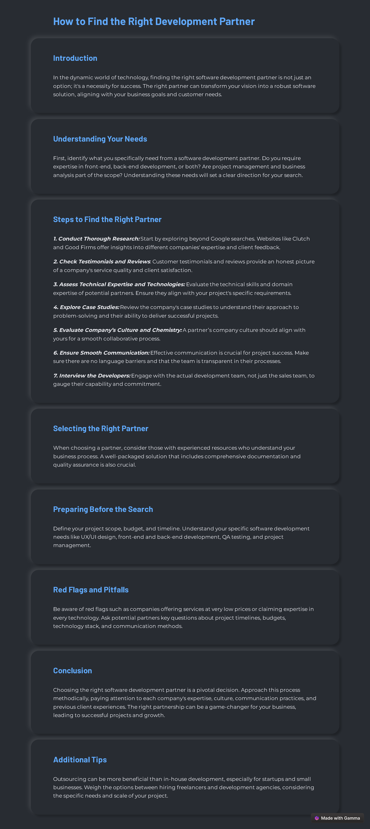 How-to-Find-the-Right-Development-Partner - How to Find the Right ...